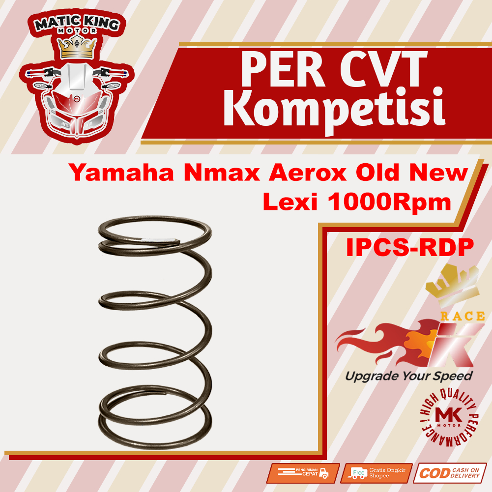 Jual Per CVT Yamaha Nmax Aerox Lexi 125/150/155 Kompetisi 1000/1500 RPM ...