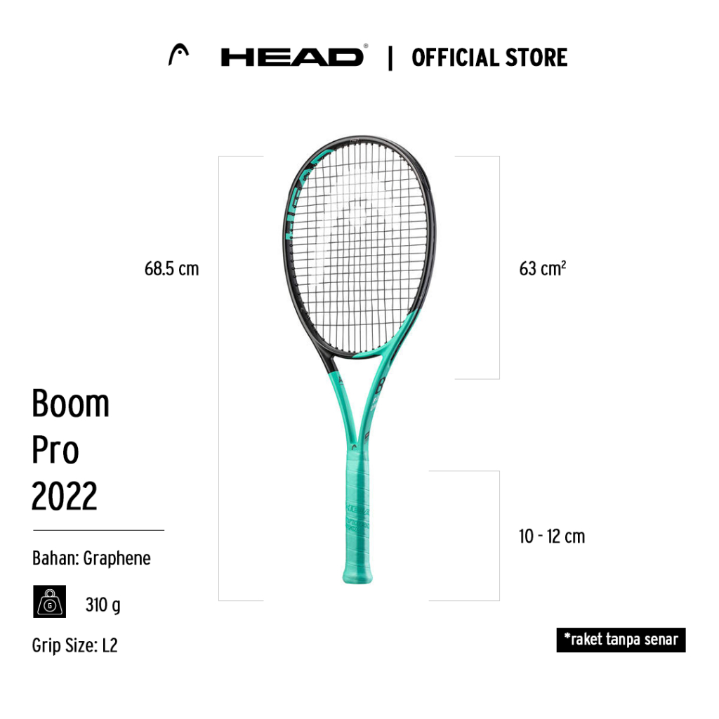 Jual HEAD Racket Boom PRO 2022 - Raket Tennis Tanpa Senar | Shopee ...