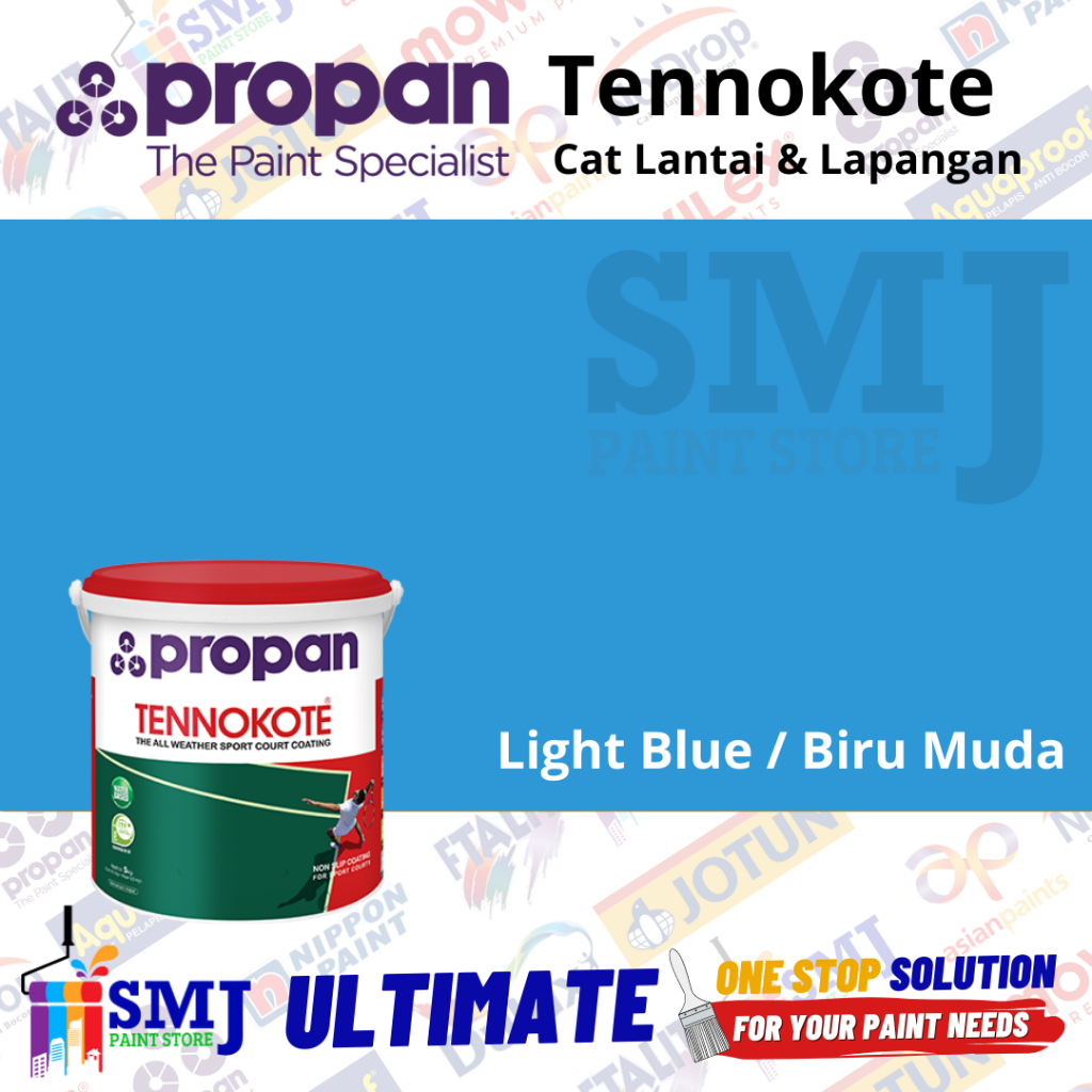 Jual Cat Lapangan Basket, Tennis, Badminton, Futsal PROPAN TENNOKOTE ...