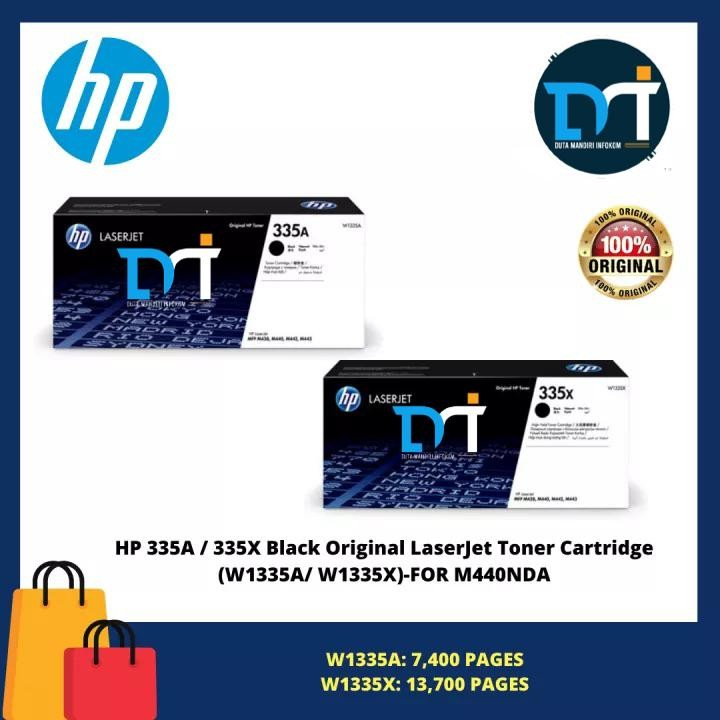 Jual Hp 335A I 335X Black Original Laserjet Toner Catridge W1335A I ...