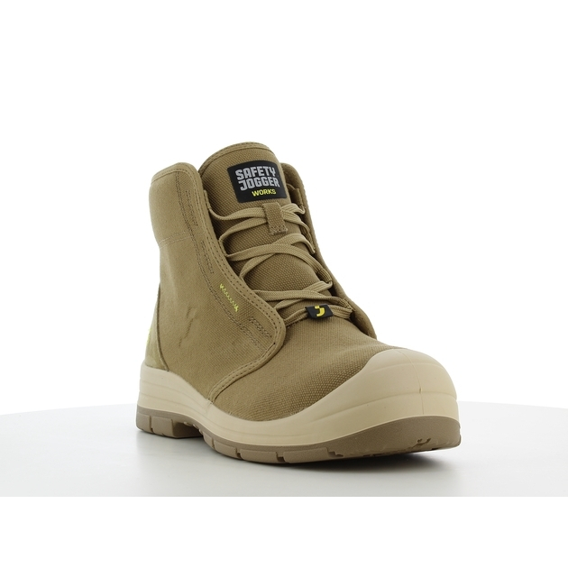 Jual SEPATU SAFETY JOGGER ECODESERT BEIGE S1P MID | Shopee Indonesia