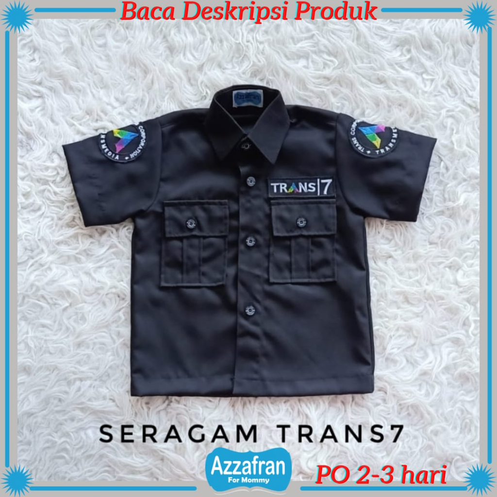 Jual Carnaval Series | Baju Reporter Kemeja Wartawan Trans 7 tv Tvone ...