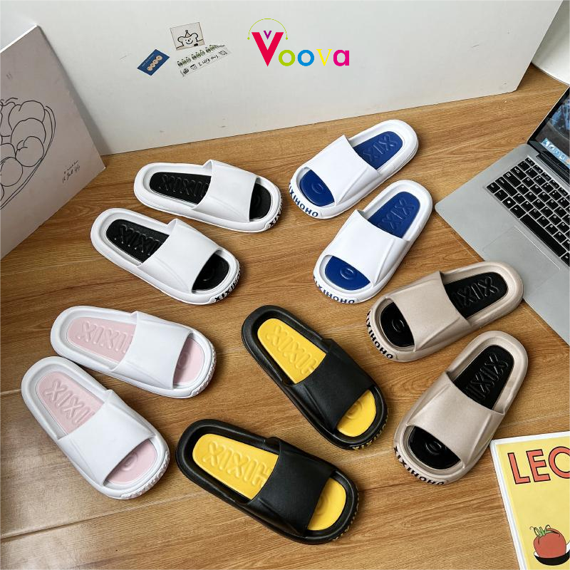 Jual VOOVA Sandal Pencocokan Warna/Sandal Dalam Ruangan/Sandal Luar ...