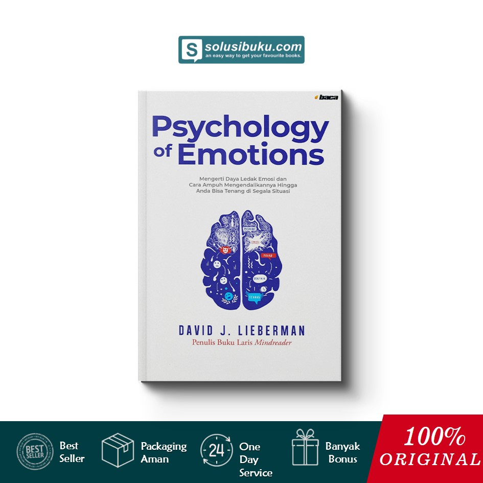 Jual Buku The Psychology Of Emotion : Mengerti Daya Ledak Emosi ...