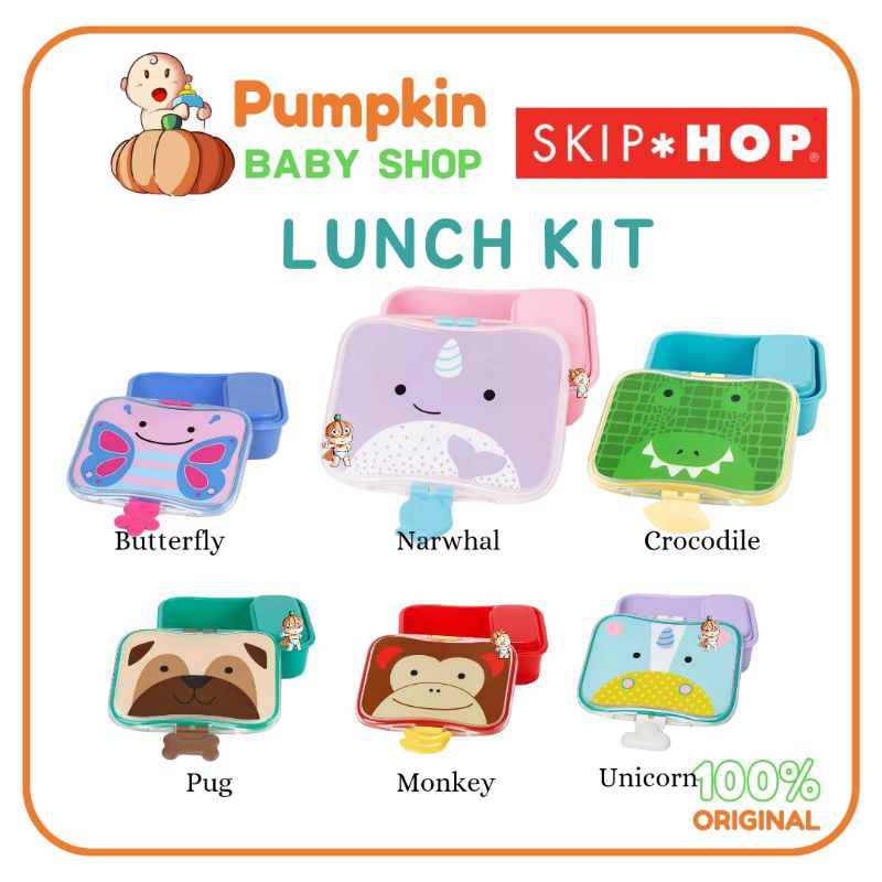 Jual SKIP HOP LUNCH KIT / Skiphop Tempat makan anak | Shopee Indonesia