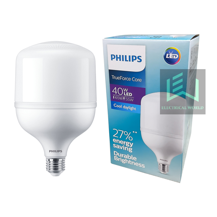 Jual Philips LED Trueforce 40 Watt Putih Lampu Tforce T Force Core 40W 40Watt W | Shopee Indonesia