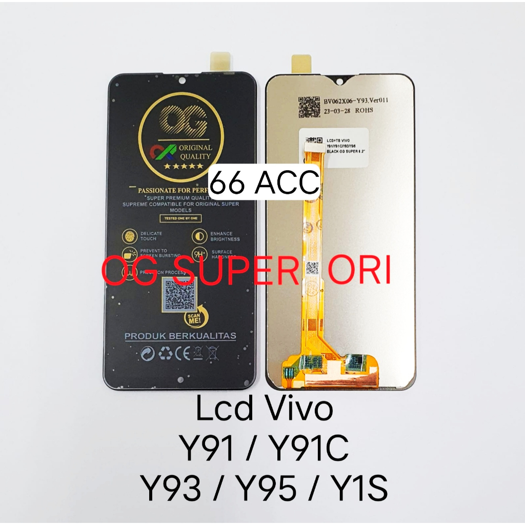 Jual Lcd Vivo Y91 Universal / Vivo Y91C / Vivo Y93 / Vivo Y95 / Vivo Y1S Fullset +Touchscreen ...