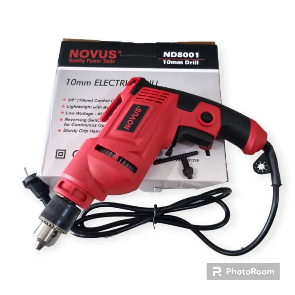 Jual Mesin Bor Besi Dan Kayu 10 mm - Novus Electric Drill 10mm Bisa ...