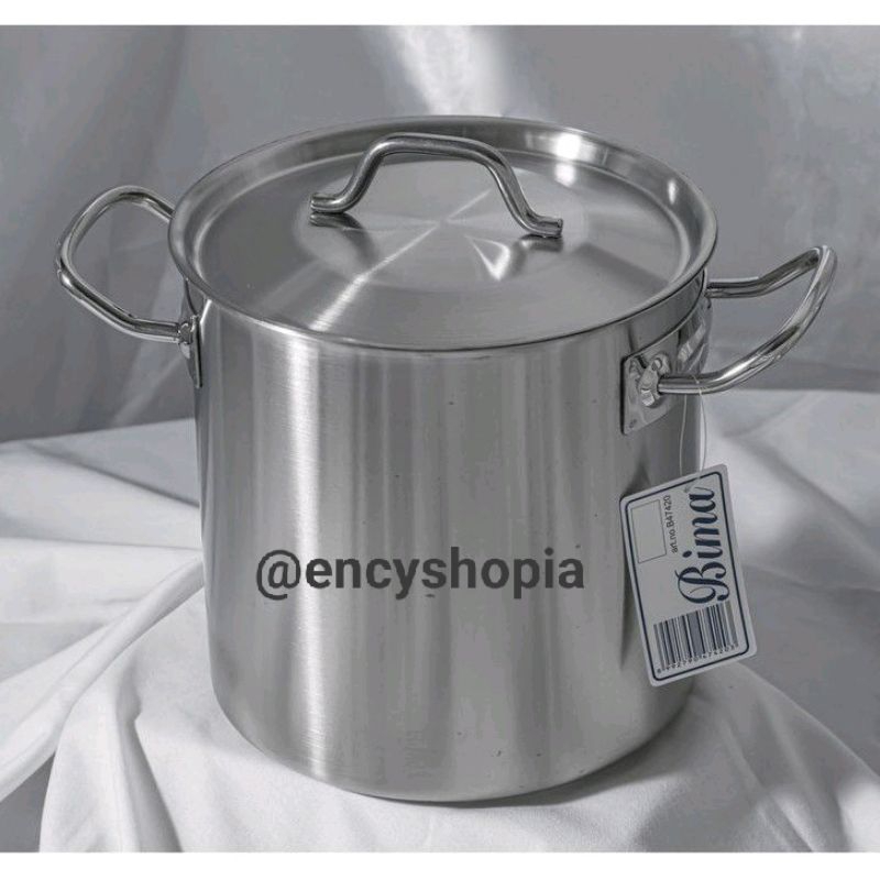 Jual BIMA STOCKPOT 20CM STAINLESS SUS304 | Shopee Indonesia