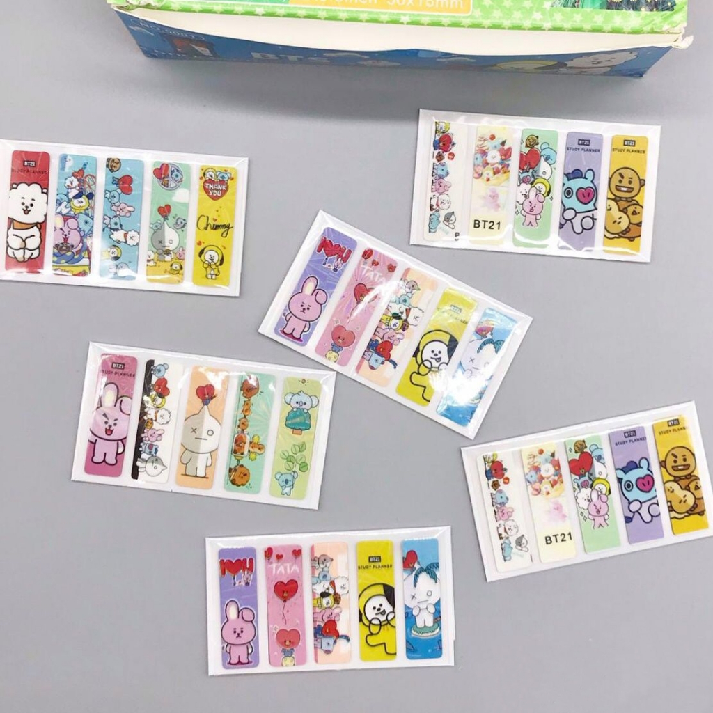 Jual STICKY NOTES BT21 / STICKY NOTE | Shopee Indonesia