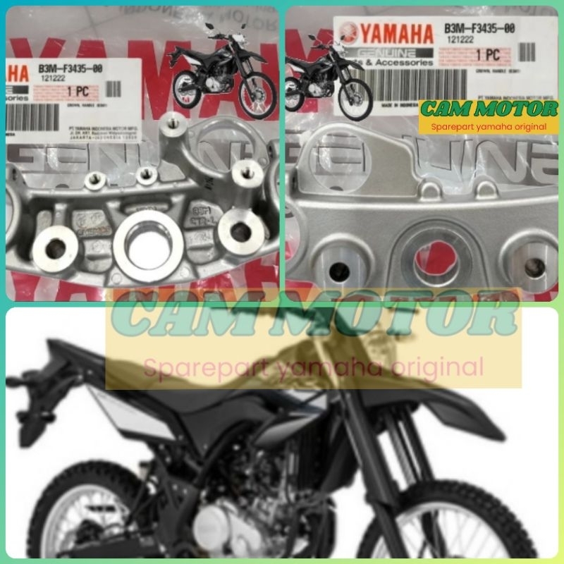 Jual SEGITIGA ATAS,CROWN,HANDLE WR155 WR 155 ORIGINAL YAMAHA | Shopee ...