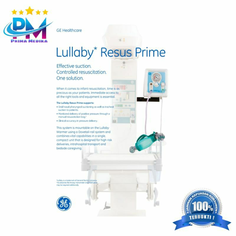 Jual Neopuff GE Lullaby Resus Prime / T-Piece Resuscitation | Shopee ...