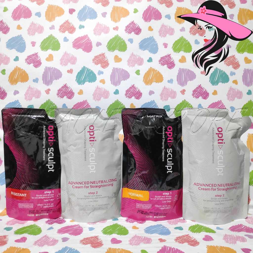 Jual MATRIX OPTISCULPT 125 ML X2 STEP MATRIX OBAT PELURUS RAMBUT ...