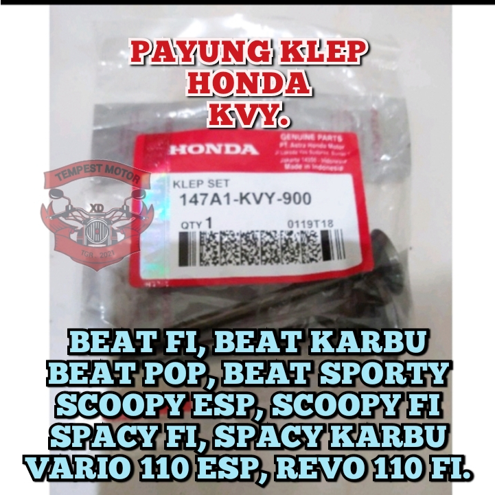 Jual PAYUNG KLEP SET BEAT KARBU KLEP BEAT FI HONDA KVY ORIGINAL HONDA ... Jual PAYUNG KLEP SET BEAT KARBU KLEP BEAT FI HONDA KVY ORIGINAL HONDA ...