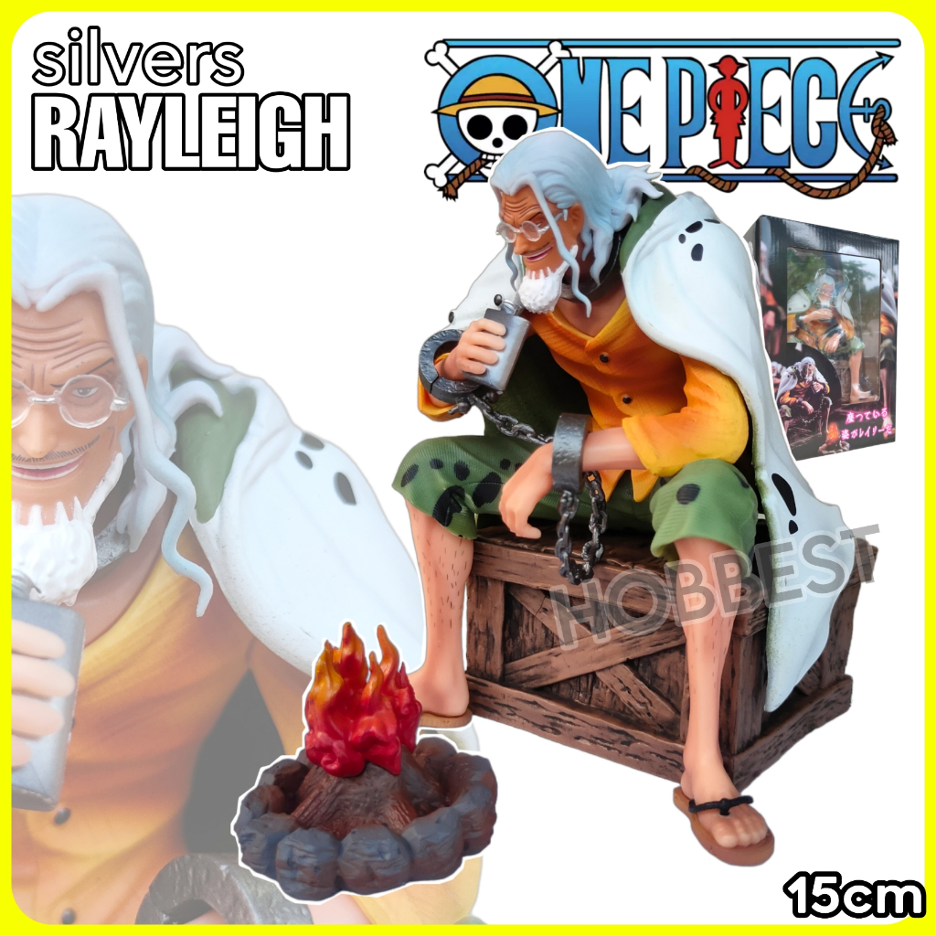 Jual Action Figure ONE PIECE : SILVERS RAYLEIGH - Miniatur Pajangan ...