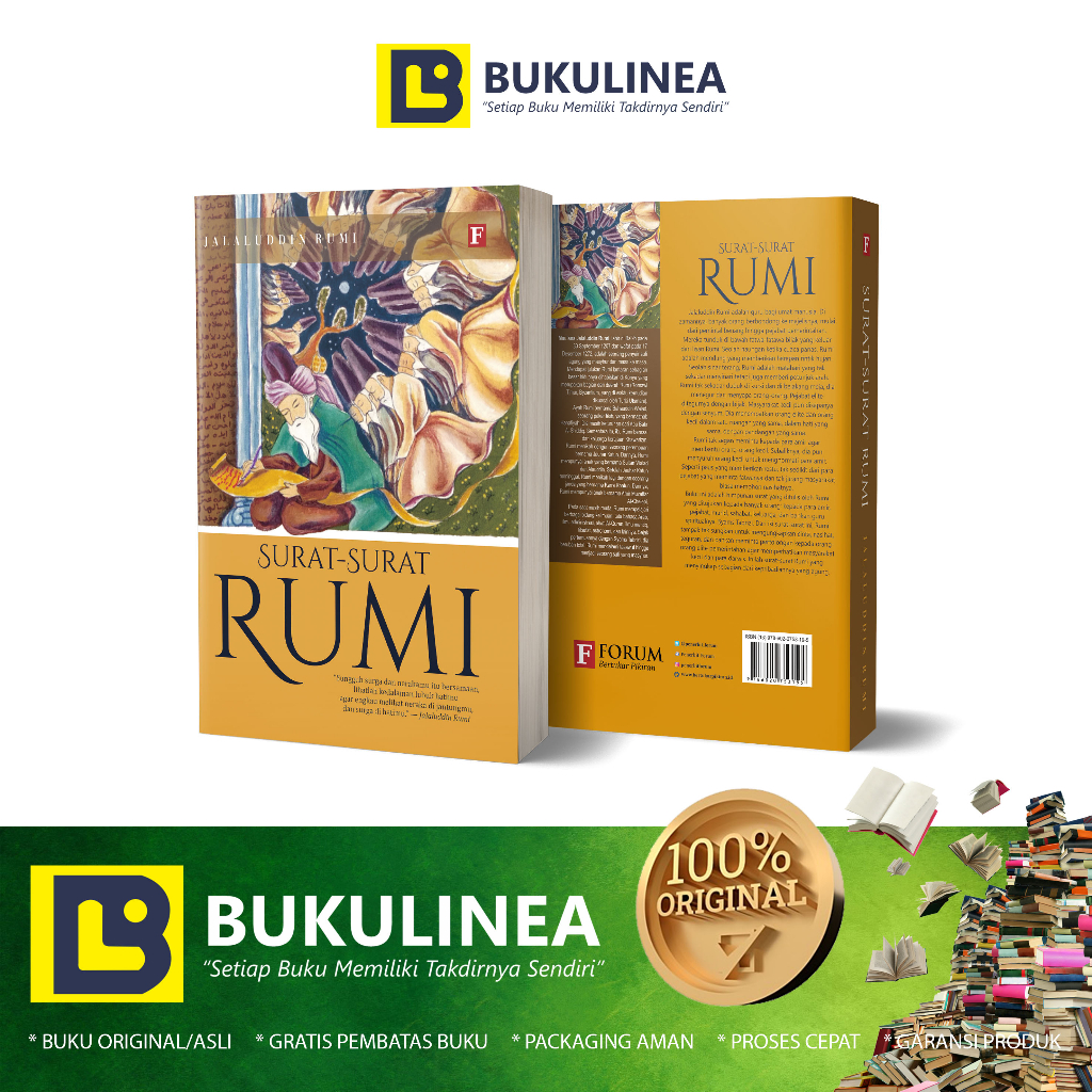 Jual Buku Surat-Surat Rumi - Jalaluddin Rumi | Shopee Indonesia