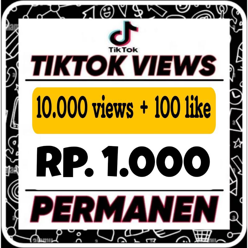 Jual Views & Like TT Permanan Bergaransi | Shopee Indonesia