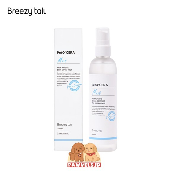 Jual Breezy Tail Petocera Moisturizing Skin and Coat Mist for Dog ...