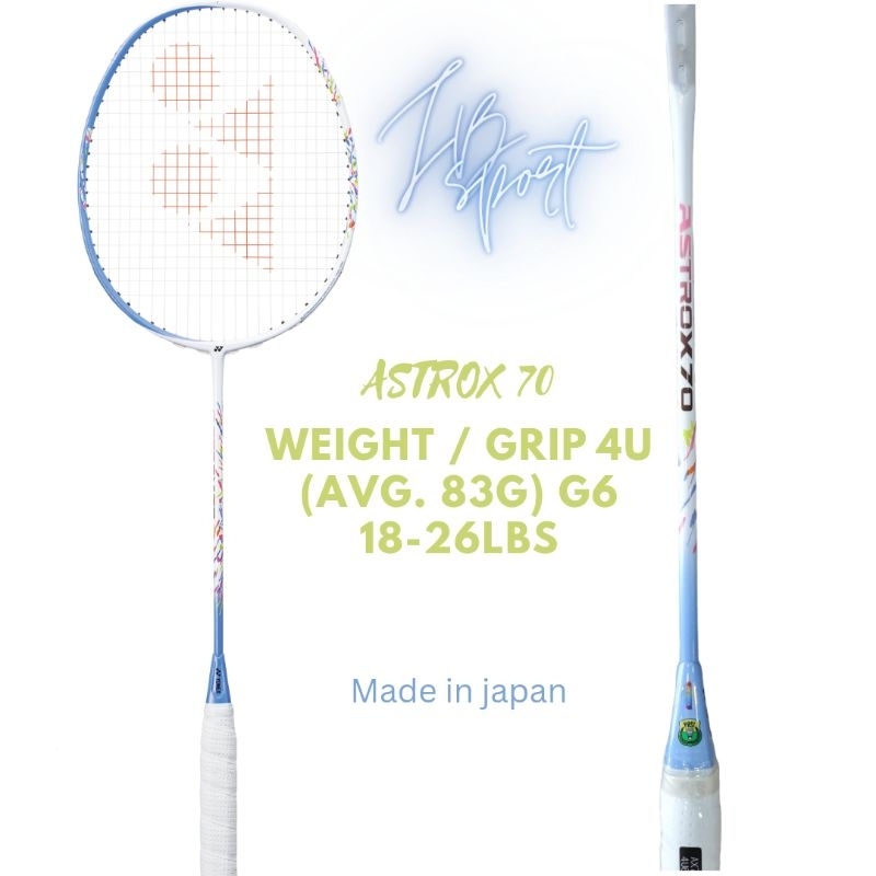 Jual Raket badminton Yonex astrox 70 ax70 ax 70 astrox70 original ...
