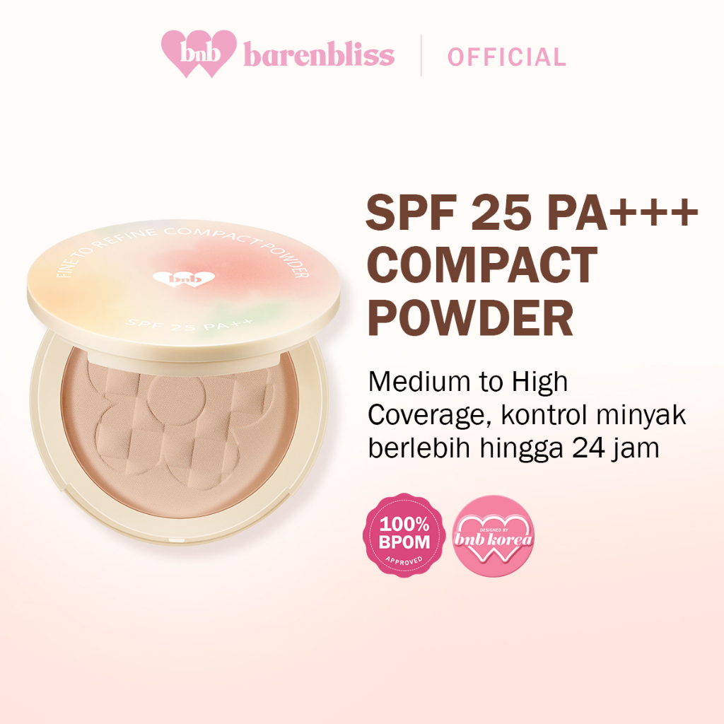 Jual ⭐BAGUS⭐BNB Barenbliss Refine Compact Powder 6gr | Korean Bloomatte ...