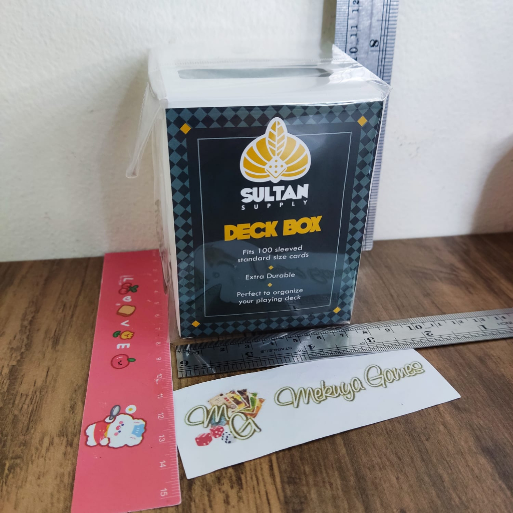 Jual Sultan Deck Box 100+ Kotak Dek dengan Pembatas Kartu | Shopee ...