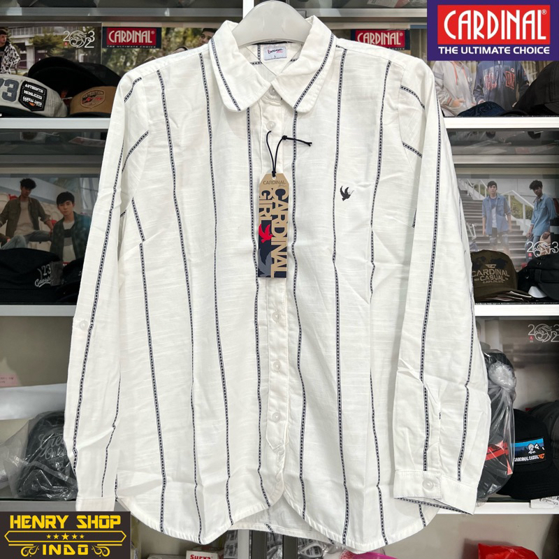 Jual Kemeja Cardinal Girl / Perempuan New Series Original | Shopee ...