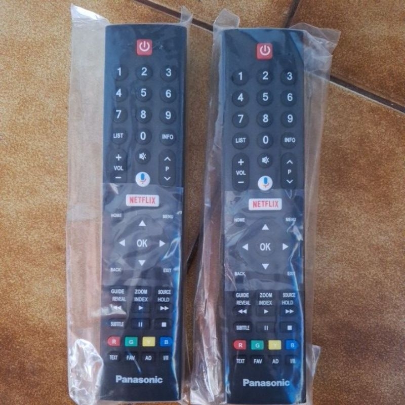 Jual REMOTE ORIGINAL TV PANASONIC ANDROID SCOND | Shopee Indonesia