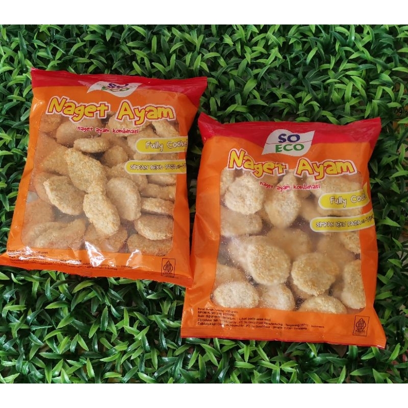 Jual So Eco Naget Ayam Kombinasi - Berat 500 gr | Shopee Indonesia