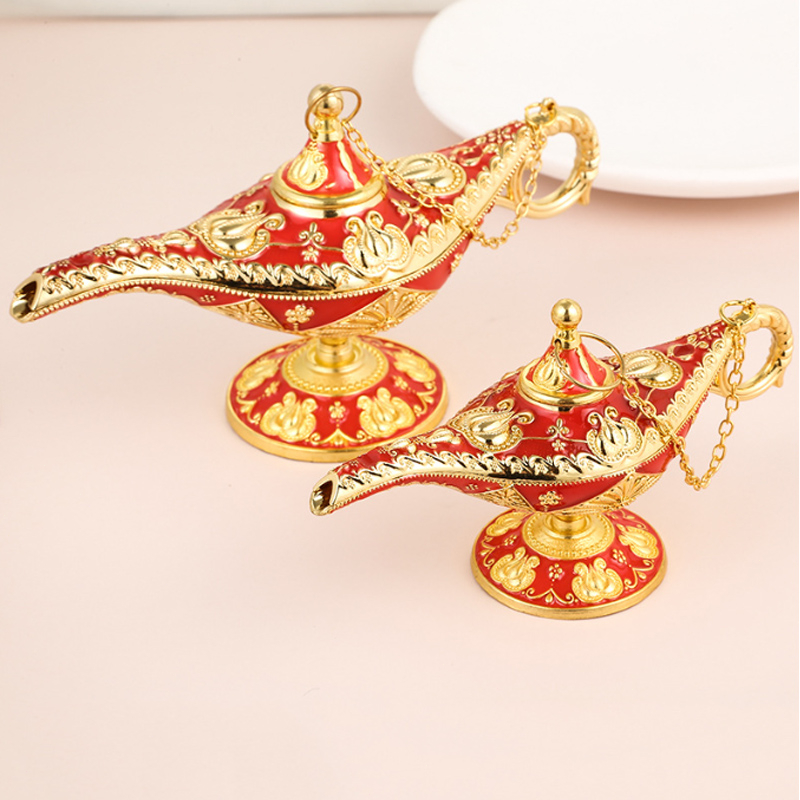 Jual Aladdin Magic Genie Light Wishing Pot Halloween Lampu Aladin ...