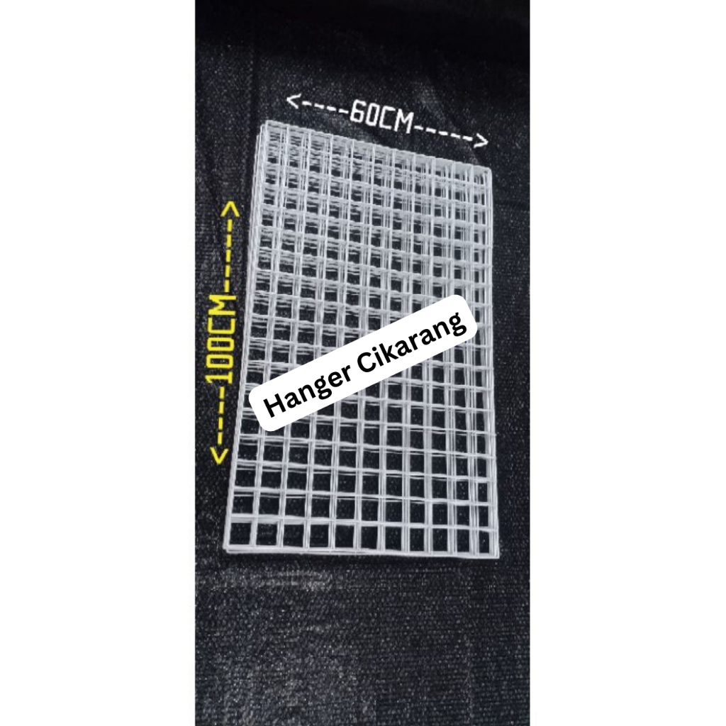 Jual JARING RAM DINDING KAWAT 100 CM x 60 CM / BAHAN TEBAL | Shopee ...