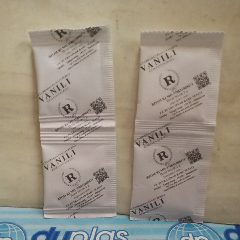Jual Vanili R Bubuk Kertas 4 Sachet 2 g | Shopee Indonesia