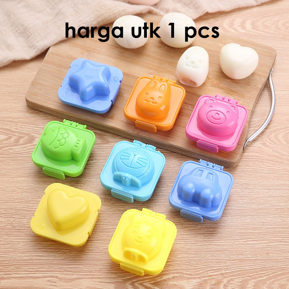 Jual Cetakan Nasi Bento Telur Roti Sandwich Sushi Onigiri Kartun untuk ...