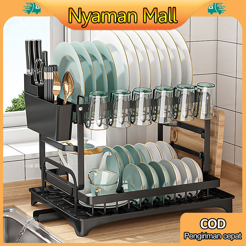 Jual Rak Dapur Rak Piring Dapur Stainless Steel Rak Peniris Rak ...