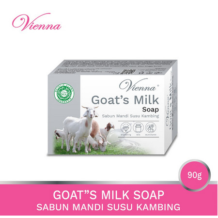 Jual NUZ VIENNA GOATS MILK SOAP 90GR - SABUN MANDI BATANG SUSU KAMBING ...