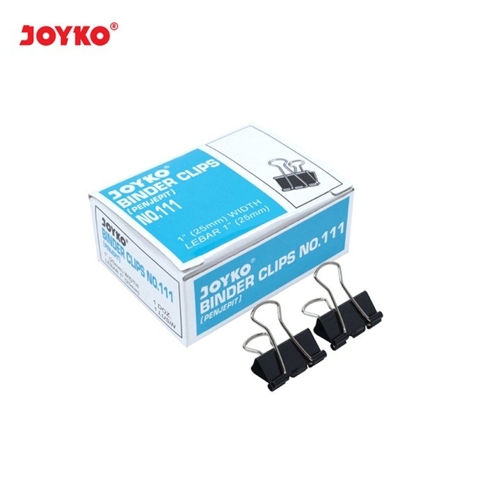 Jual Binder Clips / Penjepit Kertas No 111 Joyko | Shopee Indonesia Jual Binder Clips / Penjepit Kertas No 111 Joyko | Shopee Indonesia