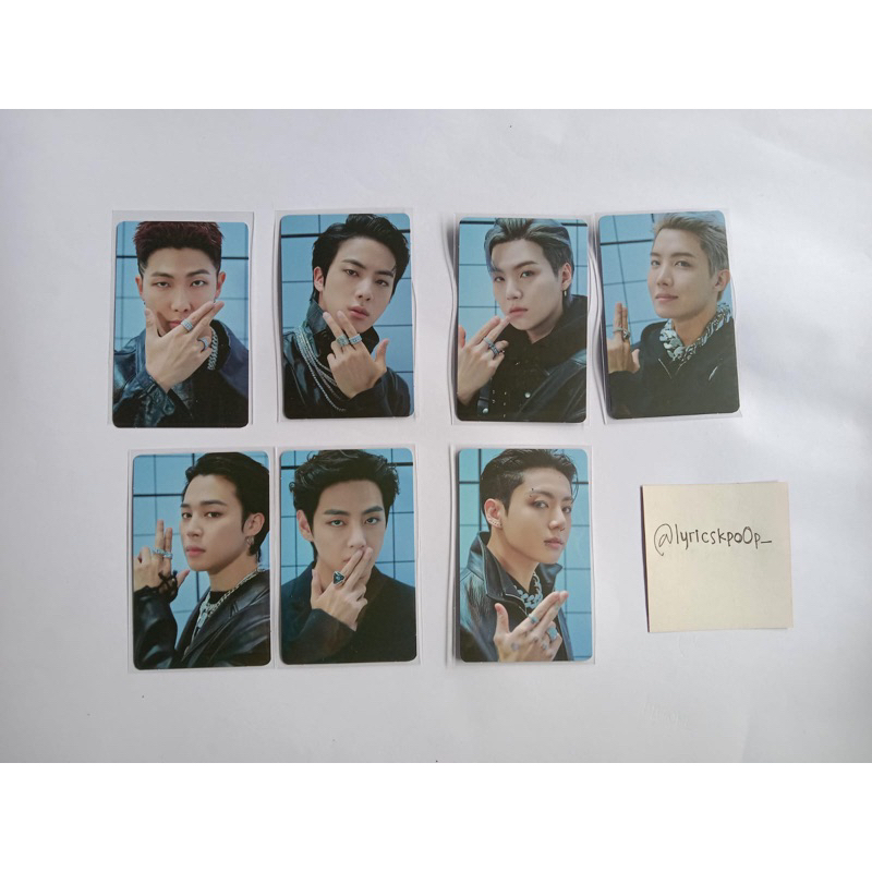 Jual photocard bts proof set (standard ver.) | Shopee Indonesia