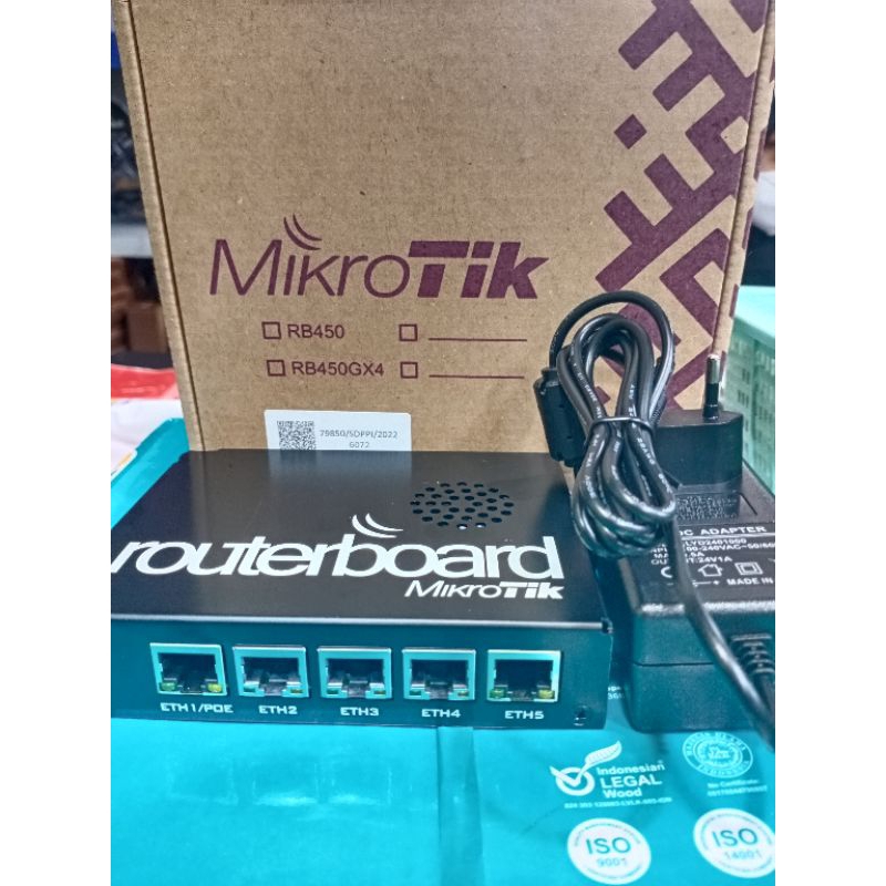 Jual MIKROTIK ROUTERBOARD RB450GX4 | Shopee Indonesia