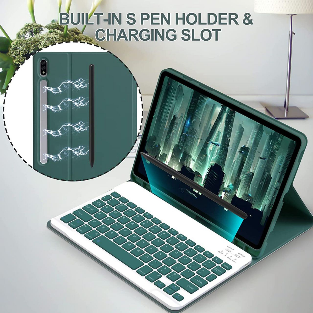 Jual KEYBOARD CASE SAMSUNG GALAXY TAB S10 PLUS / S9 FE PLUS / S7 FE ...