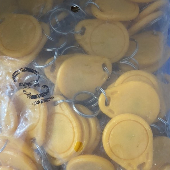 Jual RFID 13.56 Mhz IC Key Chain Gantungan Kunci Keychain Arduino Tag ...