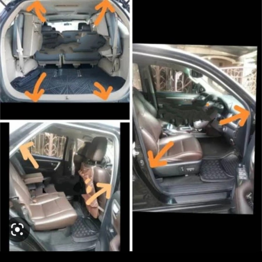 Jual karet balon peredam body pintu + bagasi innova 2005 -2015 1set 5pc ...