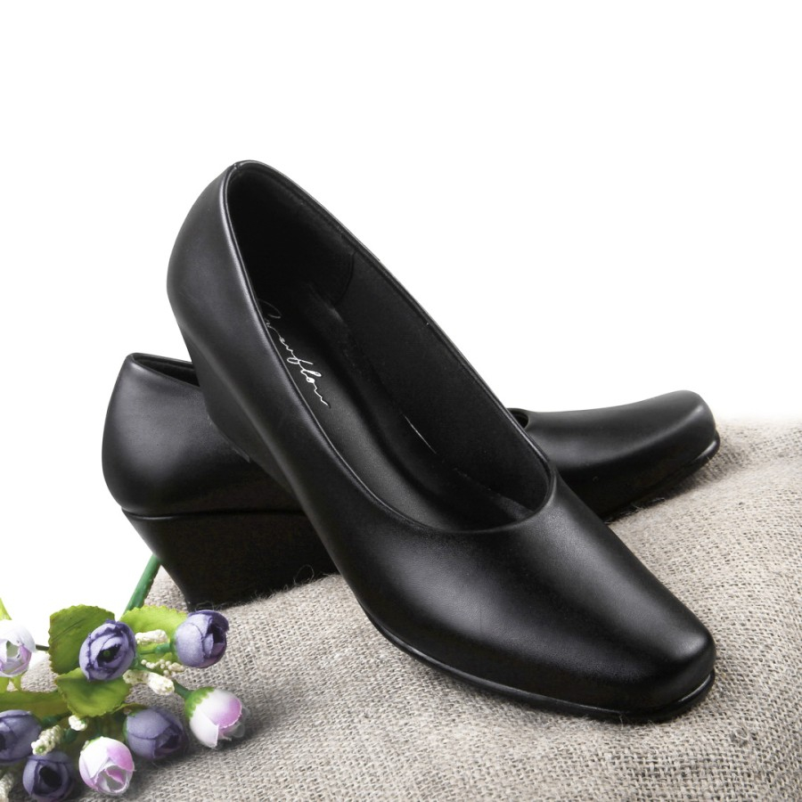 Jual sepatu oxford hak 5cm big size 40-45 Sepatu Formal Wanita ukuran ...
