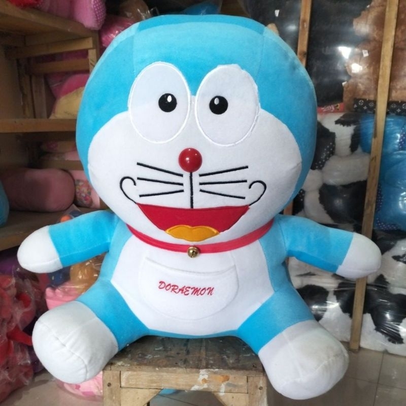 Jual BONEKA DORAEMON SUPER JUMBO duduk super halus SNI | Shopee Indonesia