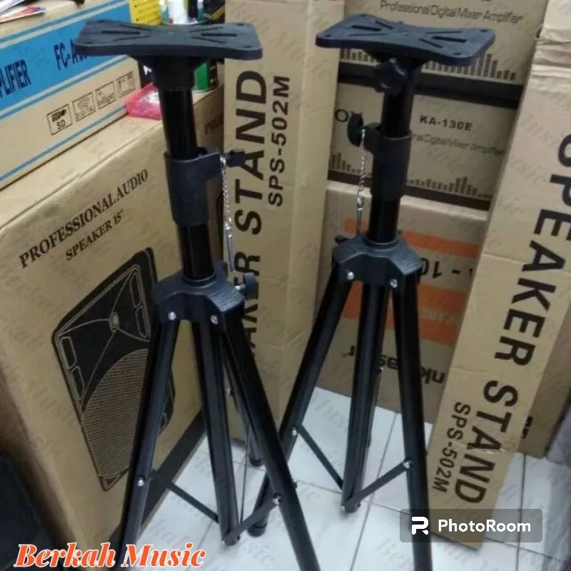 Jual Stand Speaker Active Pasif - Tripod Speaker Portable | Shopee ...