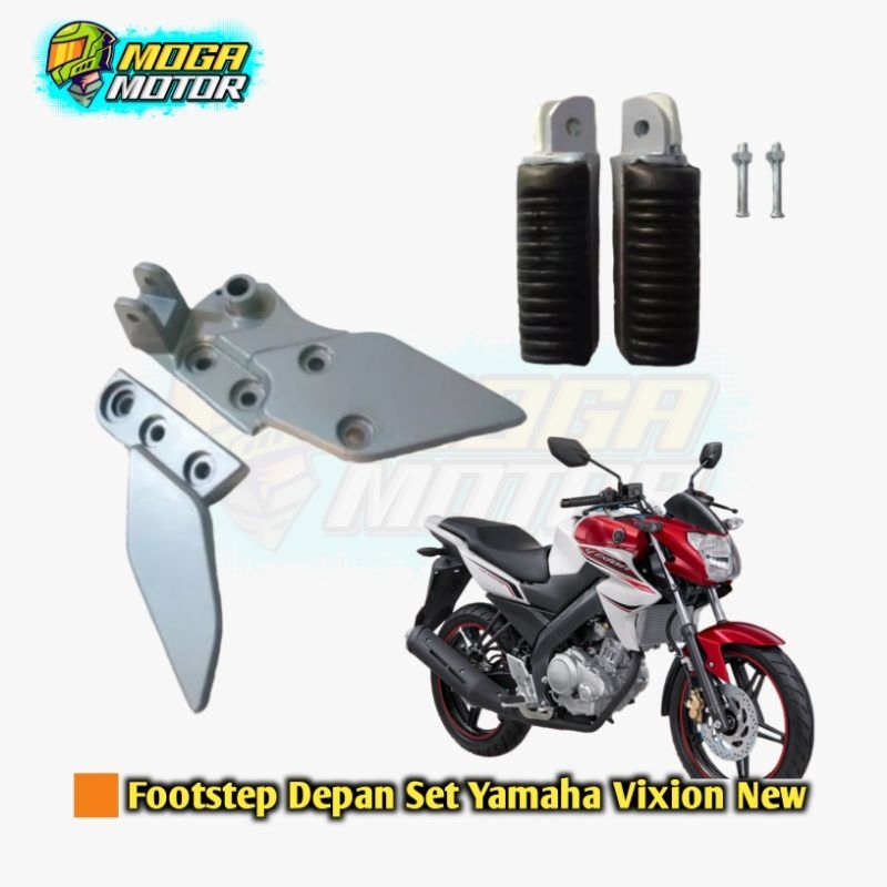 Jual Footstep Set Depan Yamaha Vixion New Pijakan Vixion New | Shopee ...
