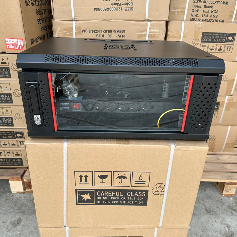 Jual wallmount rack 4u / rack server 4u / rack 4u ( invoice ) | Shopee ...