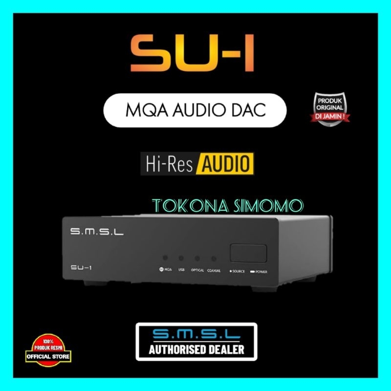 Jual SMSL SU1 Hi-Res MQA AK4493S Digital to Analog Converter DAC ...