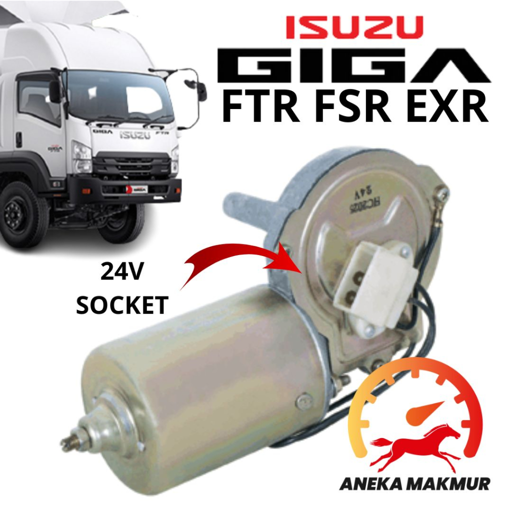 Jual MOTOR DINAMO WIPER ISUZU GIGA FTR FSR EXR WIPER MOTOR ISUZU GIGA ...