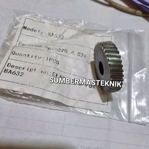 Jual GEAR DOLIZ BA632 GIGI MESIN BOR 10MM DOLIZ BA632 | Shopee Indonesia