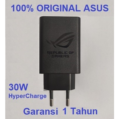 Jual Asus Adapter Hyper Charger 30W Rog Phone 3 Rog 2 Original EU ...