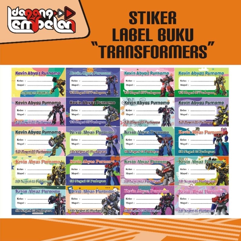 Jual stiker label buku pelajaran | Shopee Indonesia